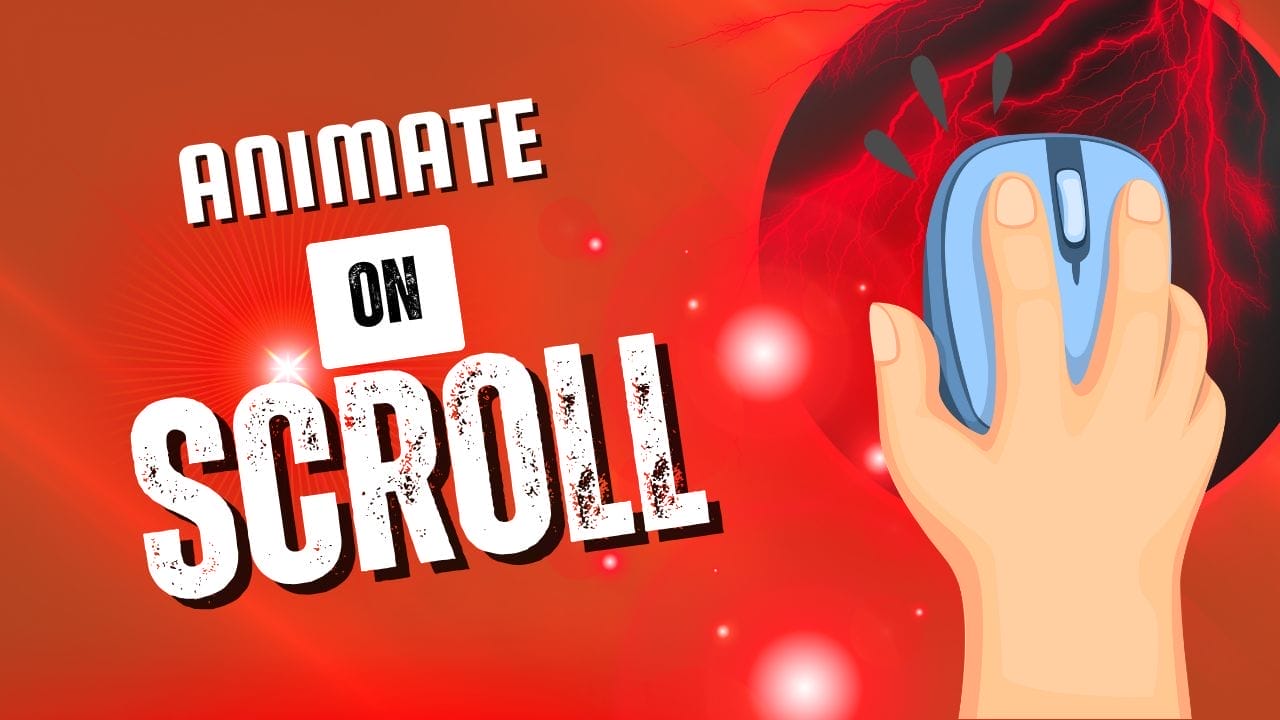 How To Trigger CSS Animation On Scroll? - Just Add Class